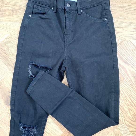 Topshop | Pants & Jumpsuits | Topshop Moto Super Ripped Jamie Jeans ...